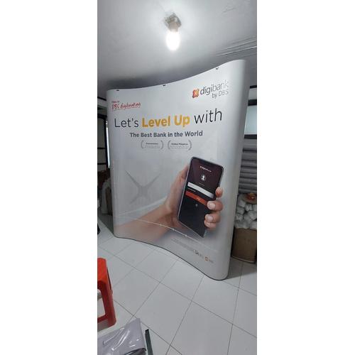 Jual backwall 3 x 2 straight / Curves hanya rangka saja - Jakarta Utara ...