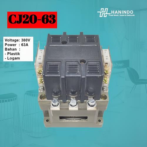 Jual CONTACTOR PEOPLE cj20-63 - 220V Berkualitas - 220V - Kota Surabaya - HANINDO MESIN SBY ...