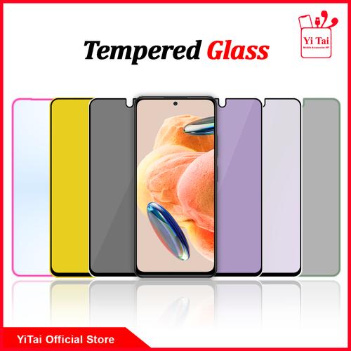 Jual YITAI Tempered Glass Glow Bening Anti Spy Blue Glare Samsung A05 A05S - TG FULL LEM ...