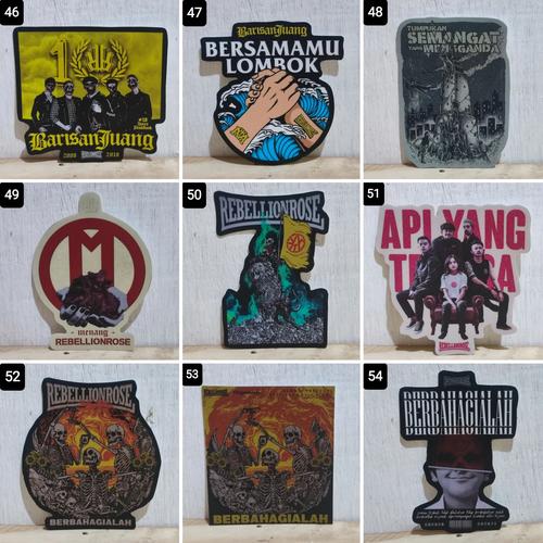 Jual Stiker REBELLION ROSE (Bahan Vinyl) Old-Skool Punk Rock Part. 2 ...