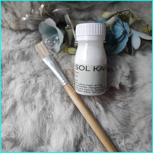 Jual Cat Karet khusus Sol Sepatu - cat putih + kua, 100 gr - Kota ...