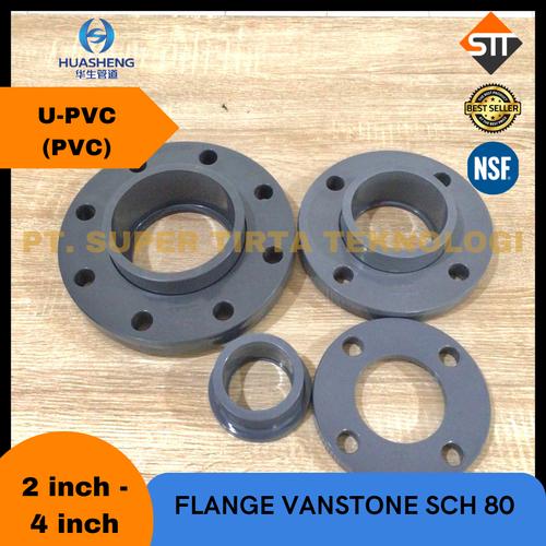Jual Flange Vanstone PVC (U-PVC) Sch.80 ANSI 150 2inch - 4 inch - Kab ...