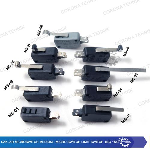 Jual Microswitch Medium - Saklar Micro Switch Limit Switch 1NO 1NC - MS ...