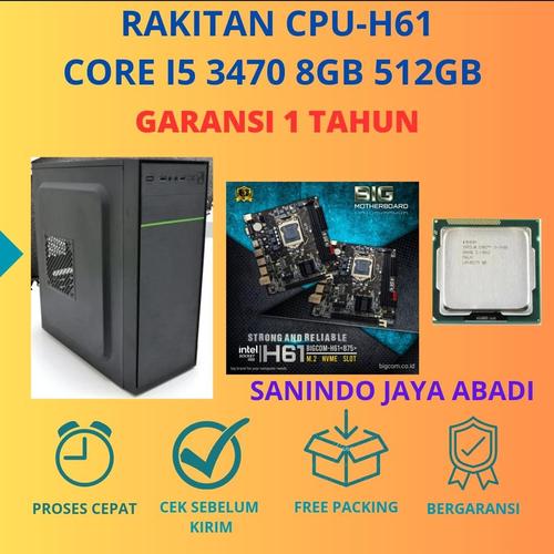 Jual PC RAKITAN CPU RAKITAN INTEL CORE I5 3470 4GB HD 500GB - RAM 4GB ...