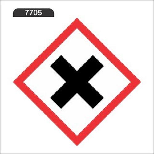 Jual Stiker Simbol B3 ukuran 30x30 cm plat alumunium - 7705, 30x30cm ...