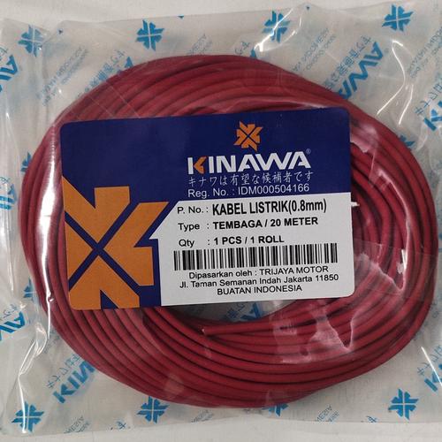 Jual KABEL LISTRIK OTOMOTIF MOBIL MOTOR 0,8mm 20 METER - Biru, 20 METER ...