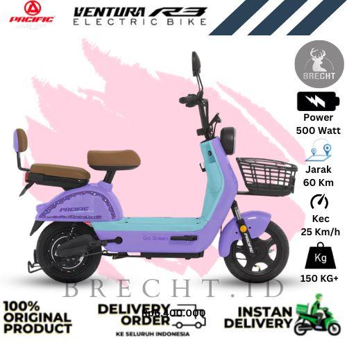 Jual Sepeda Listrik PACIFIC VENTURA R3 500 Watt 20 AH E Bike - Sweet ...