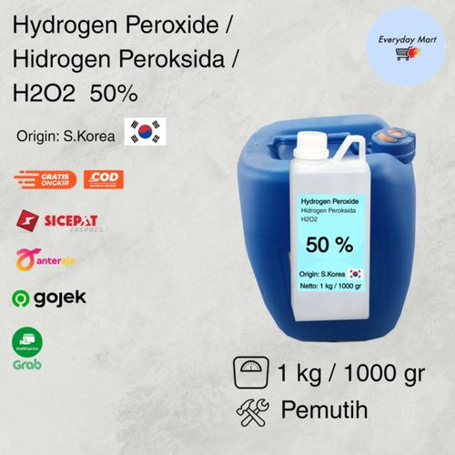 Jual Hydrogen Peroxide 50% / H2O2 50% - 30 kg - 1 KG - Jakarta Utara ...