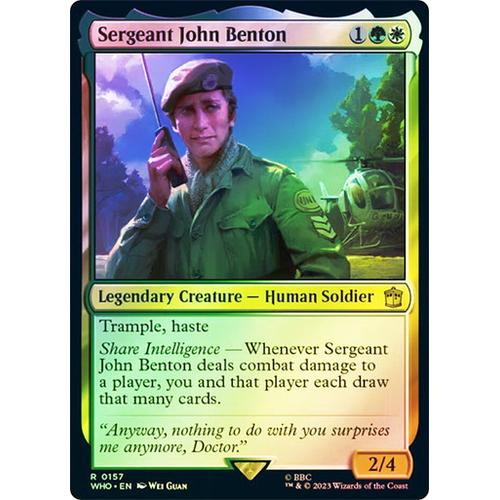 Jual Sergeant John Benton (foil) - MTG - Jakarta Selatan - Headquarter ...