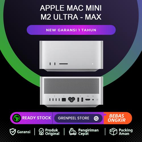 Jual Apple Mac Studio M2 Ultra / M2 Max 64GB 1TB / 32GB 512GB Garansi ...