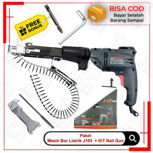 Jual Mesin Bor Ngebor Kayu Paku Tembak Baut Listrik Kayu Besi Baja ...