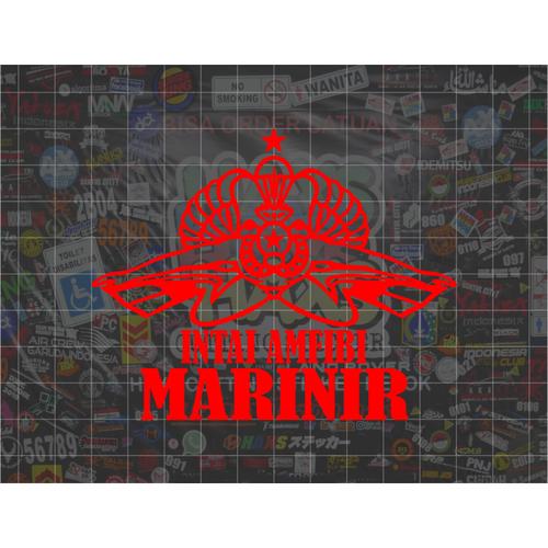 Jual Cutting Sticker Taifib Marinir Ukuran 10 Cm Untuk Motor Mobil ...
