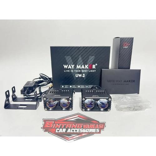 Jual MINI LASER WAY MAKER UW2 MILITAY GRADE 45 WAT LAMPU LED 2 MATA - way maker UW 1 - Jakarta ...