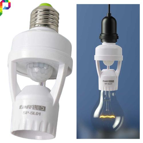 Jual Fitting Fiting Pitingan Piting Lampu E27 Infrared Sensor Gerak ...