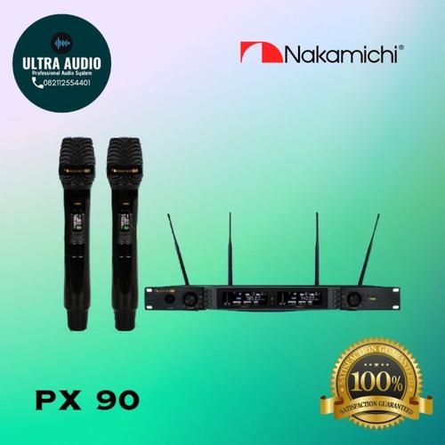 Jual Nakamichi PX 90 Dual Wireless Microphone PX50 Antena Receiver ORIGINAL - Jakarta Barat ...