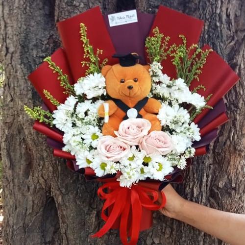 Jual BUKET BUNGA BONEKA SEMARANG - bunga asli - Kota Semarang ...