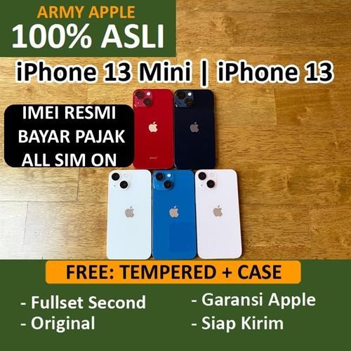 Jual SECOND iPhone 13 Mini / 13 128GB 256GB 512GB Bekas Second Ori fullset - iPhone 13 Mini, 128 ...