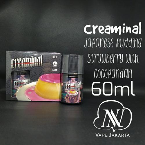 Jual Creaminal Japanese Pudding Strawberry 60ml - Jakarta Barat - NNVape | Tokopedia