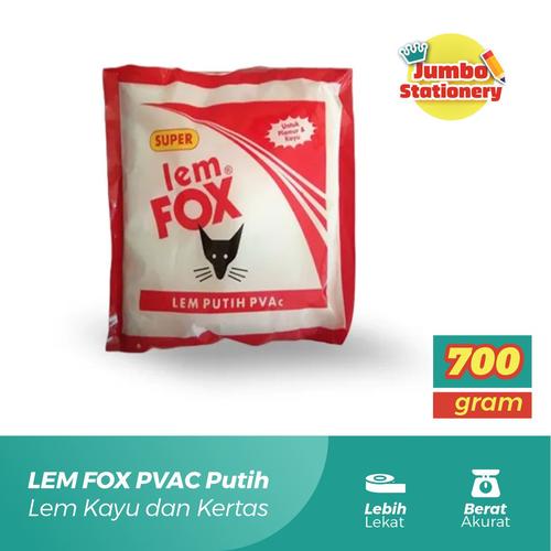 Promo FOX Lem Kayu Serbaguna Putih PVAc 700 Gram - 700 gram - Kota ...
