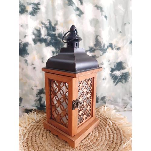 Jual Lentera Kayu Motif Batik, Tempat Lilin - Kab. Banyumas - Decora Home | Tokopedia