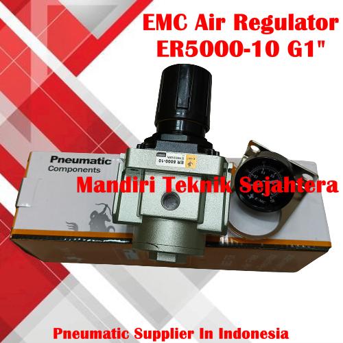 Jual Air Regulator Pneumatic EMC ER5000-10 / AR5000-10 1" inch - Jakarta Barat - Mandiri Teknik ...