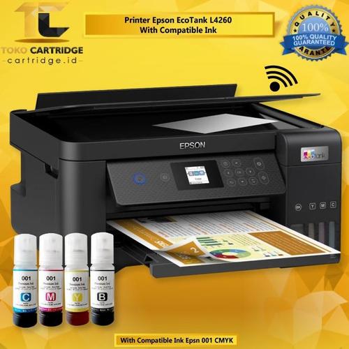 Jual ORIGINAL Printer Epson EcoTank L4260 L 4260 A4 Wi-Fi Duplex All in ...