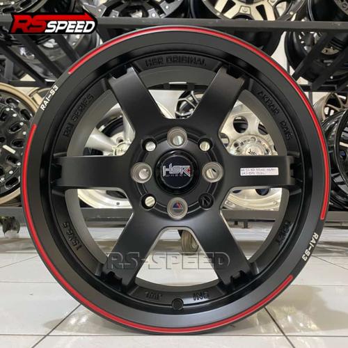 Jual Velg HSR Ring 15 Murah Mirip Velg Volg Rays Te37 R15 Velg Brio ...