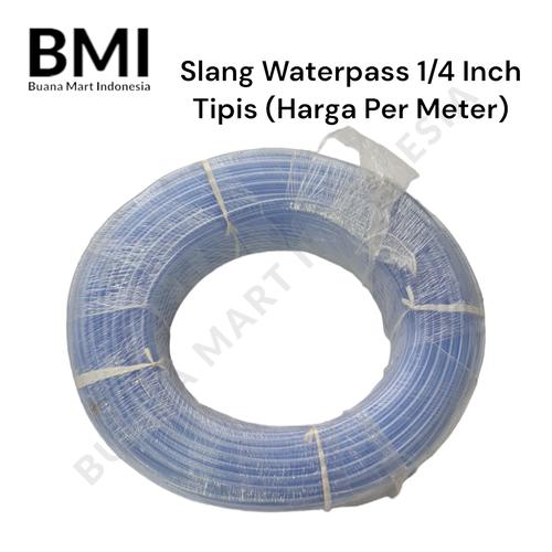 Jual Selang Air Waterpass 1/4" | Slang Timbang | Selang Tukang | (1MTR ...