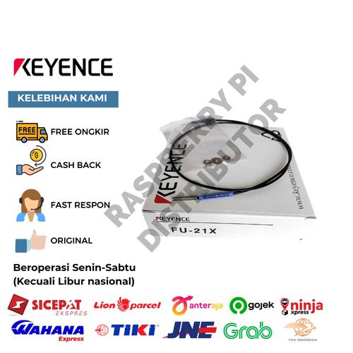 Jual KEYENCE PHOTO FIBRE OPTIC SENSOR FU-21X - Jakarta Barat ...