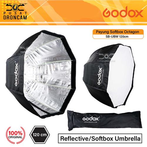 Jual Godox Softbox Reflector Octagon 80cm 95cm 120cm Payung Flash ...