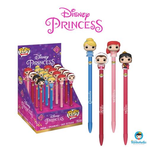 Jual Funko POP! Pens Topper Disney Princess- Ariel, Belle, Cinderlla ...