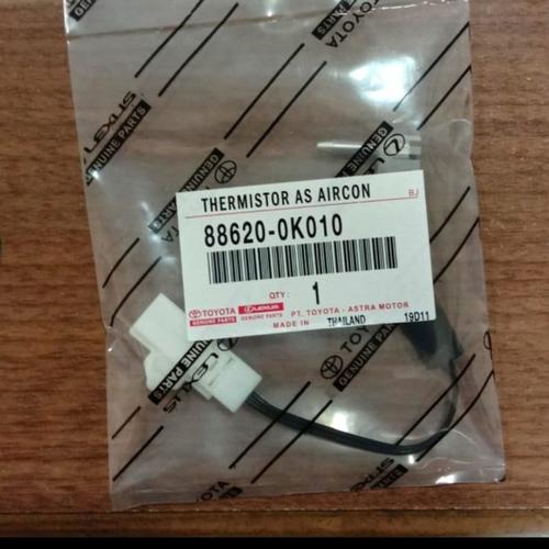Jual THERMISTOR AC INNOVA FORTUNER HILUX HIACE ORIGINAL 88620-0K010 ...
