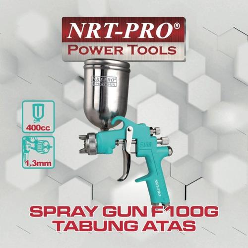 Jual NRT-PRO F100G Spray Gun Tabung Atas F 100 - Spraygun Alat Semprot Cat - Kota Makassar ...