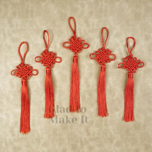 Jual chinese knot tassel dekorasi tasel imlek gantungan rumbai cina ...