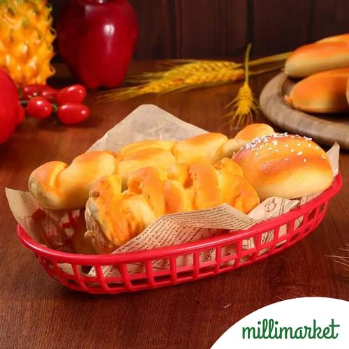 Promo RETRO FRIES BASKET AESTHETIC / Nampan buah sayur kentang / tray ...
