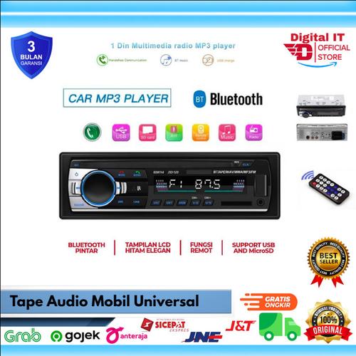 Jual Tape Audio Mobil Multifungsi Bluetooth USB MP3 FM Radio Universal ...