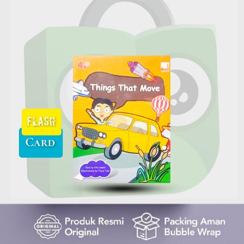 Jual Flashcards - Flashcards - Things That Move (with AR) - Jakarta ...