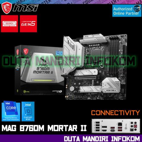 Promo MSI MAG B760M MORTAR II - [Socket LGA 1700, B760, DDR5, USB3.2, m ...