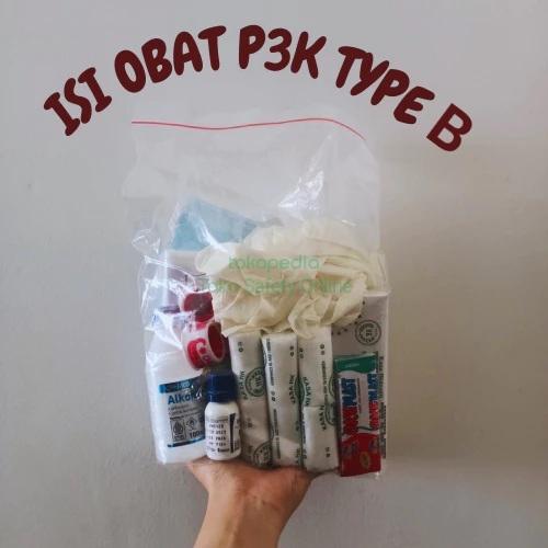 Jual P3K Emergency Kit Isi Obat First Aid Kit Type B Standar ...