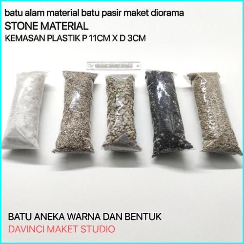 Jual Pasir Batu Alam Tabur Dekorasi Diorama Maket - Stone Material ...
