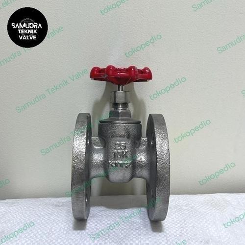 Jual GATE VALVE 2" INCH KITZ SS304 JIS 10K SCS13 STAINLESS 304 FLANGE ...