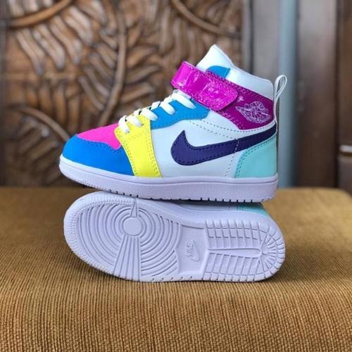 Jual Sepatu jordan anak perempuan rainbow sneakers anak cewek - 29 ...