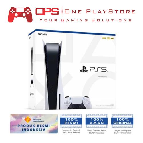 Jual Sony PS5 PS 5 Playstation 5 (Disc Edition) - Slim Disc Indo - Kota ...