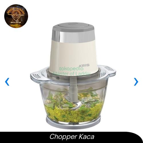 Jual Bear Krisbow Electric Chopper Kaca 1Ltr/ Penghalus Daging Sayur ...