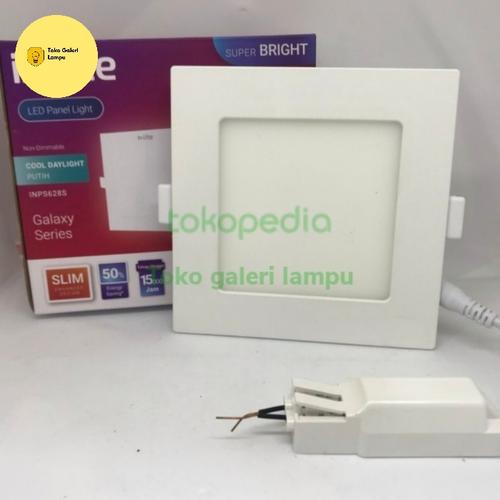 Jual LAMPU DOWNLIGHT LED PANEL6watt/6W kotak IN-LITE -kuning - Putih ...