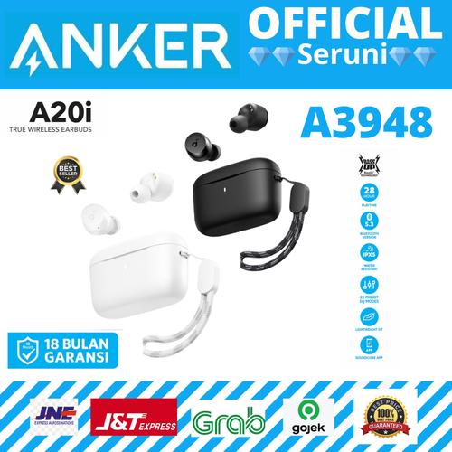 Jual TWS Anker SoundCore "by anker" A20i - A3948 - FLYBUDS T20, BLACK ...