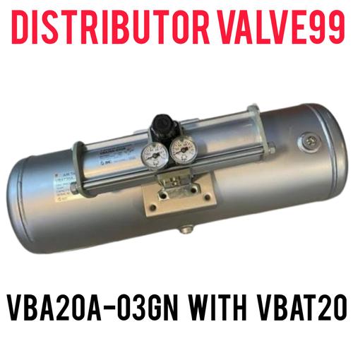 Jual Booster Pneumatic Regulator SMC VBA20A-03GN With VBAT20A1 - Jakarta Barat - distributor ...
