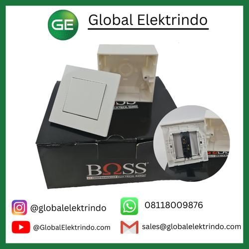 Jual Saklar Engkel B1031 / 1 / 2A (B1000) Warna Putih Merk BOSS - Jakarta Barat - Global ...