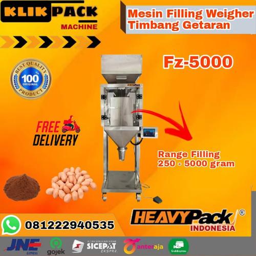 Jual Mesin Filling Weigher Penimbang Produk Granule Snack FZ-5000 ...