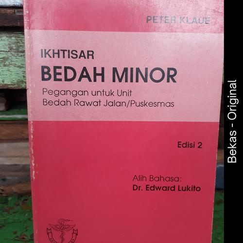 Jual BUKU IKHTISAR BEDAH MINOR EDISI 2 - Kota Medan - Toko ...